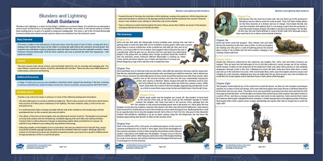 'Blunders and Lightning' - Twinkl Kid's Book Club - Twinkl